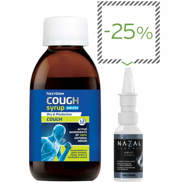 FREZYDERM Promo Cough Syrup Adults & Nazal Cleaner Moist Spray 30ml ...